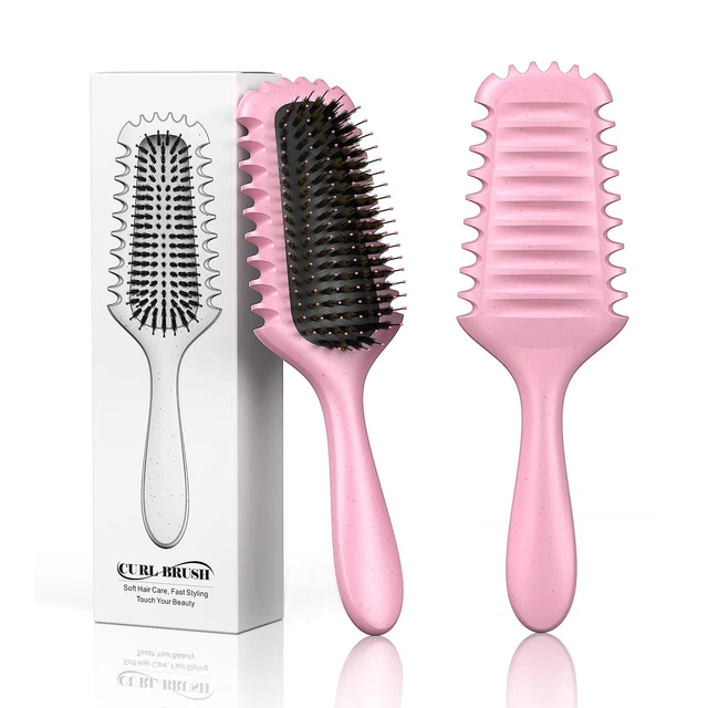CURL DEFINING BRUSH 2025 Upgrade Hair Gifts for Women and Men Pink $17. ...