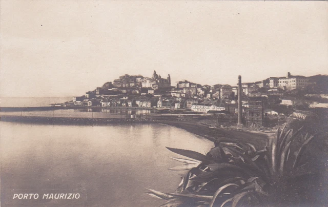 PORTO MAURIZIO - Veduta, Foto Cartolina U.Besso EUR 12,00 - PicClick IT
