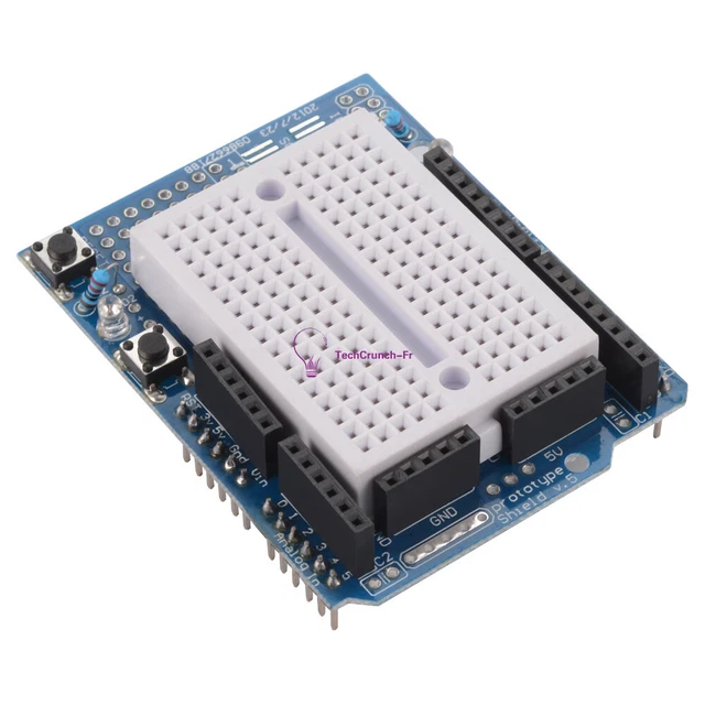 ATMEGA328P PROTOTYPING PROTOTYPE Shield ProtoShield With Breadboard For ...