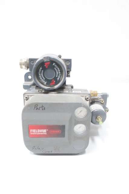 FISHER DVC6010F FIELDVUE Electro-pneumatic Valve Positioner 30v-dc £160 ...