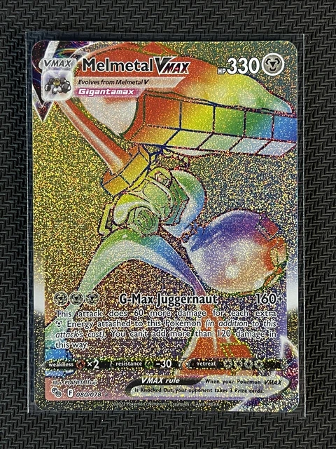 POKÉMON CARD MELMETAL Vmax Rainbow Go Ultra Rare SWSH 80/78 EUR 1,96 ...