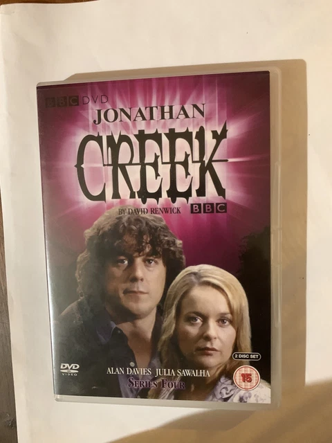 JONATHAN CREEK SERIES 4 Two Disc BBC DVD Alan Davies EUR 3,20 - PicClick IT