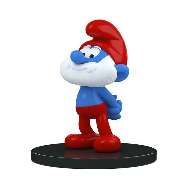 SMURFS - SCHTROUMPFS - Smurfs Papa Grande Schtroumpf Resin Statue Puppy ...