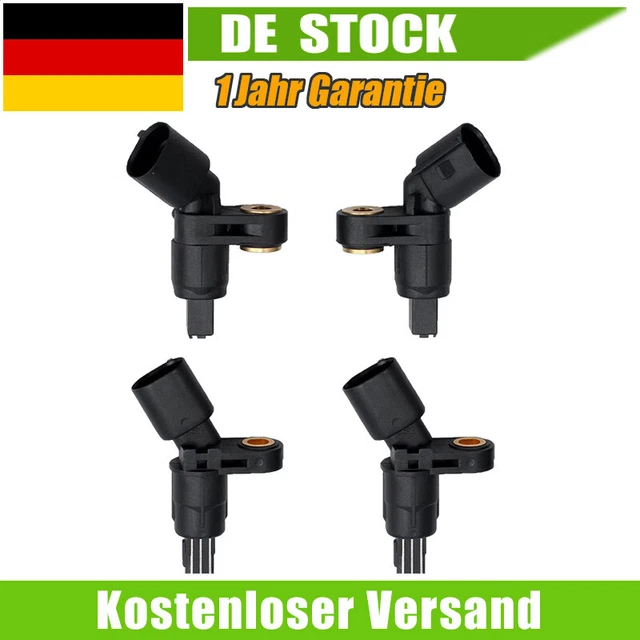 4 ABS SENSOR Vorne Hinten für Audi A3 8l TT Seat Arosa Skoda Octavia I ...