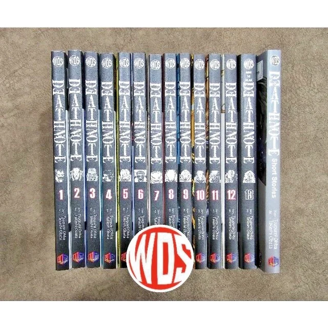 DEATH NOTE MANGA English Version Set Volume 1 - 12 Tsugumi Ohba Takeshi ...