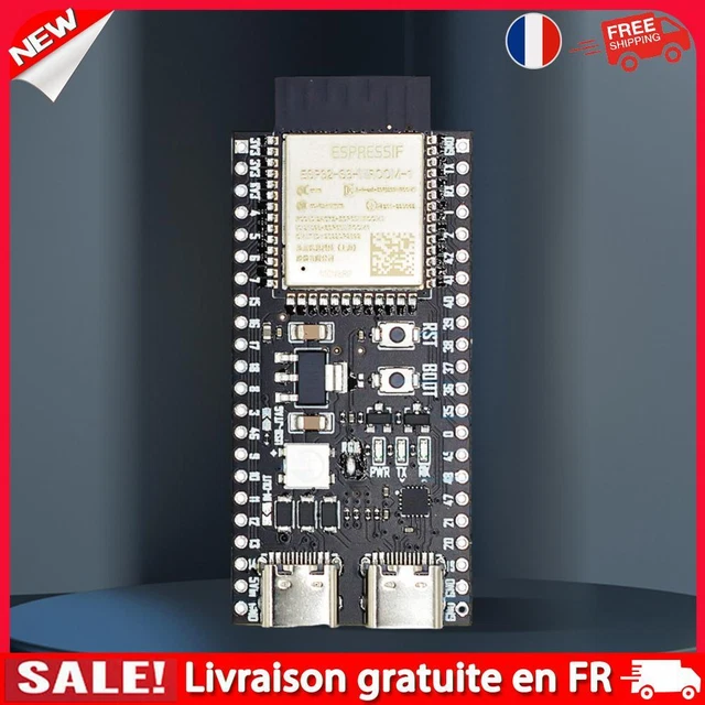 ESP32/ ESP32-S3/ESP32-C3 DEVELOPMENT Board CORE Dual Type-C N16R8 N8R2 ESP32C3 EUR 8,58 ...