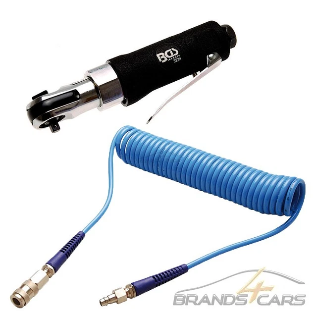 BGS AVVITATORE A Cricchetto Aria Compressa + Tubo A Spirale Aria Compressa Avvitatore Tubo EUR ...