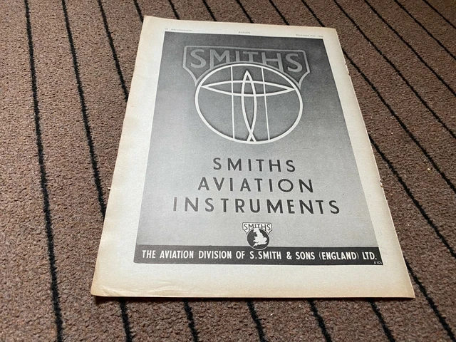 AC5 ADVERT 11X9 Smiths Aviation Instruments : Smith & Sons Ltd England ...