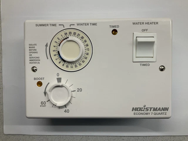 HORSTMANN ECONOMY 7 Quartz Secure Immersion Heater Control Water ...