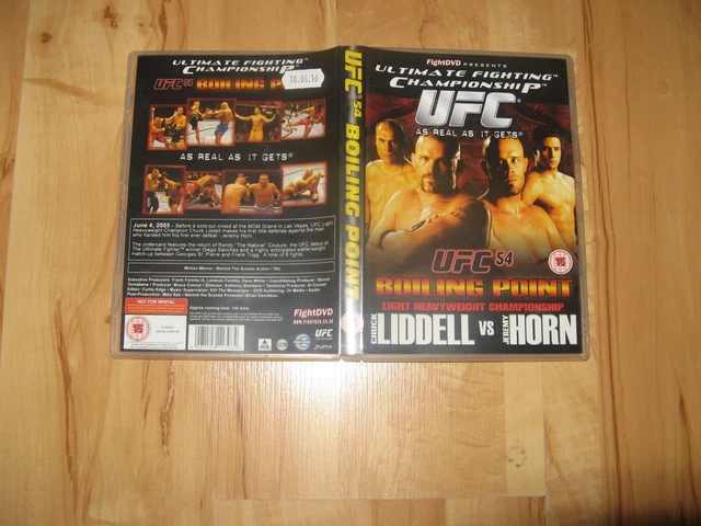 WRESTLING DVD UFC As Real as it gets 54 Boiling Point 2005 MMA Shoot ...