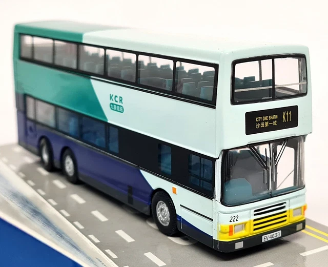 CORGI 1/76 LEYLAND Olympian 11M 3 Axle KCR 10th Anniversary 43202 Model ...