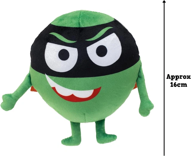 EVIL PEA Teddy Bear, Toys, Character Evil Pea from the Cbeebies Show ...