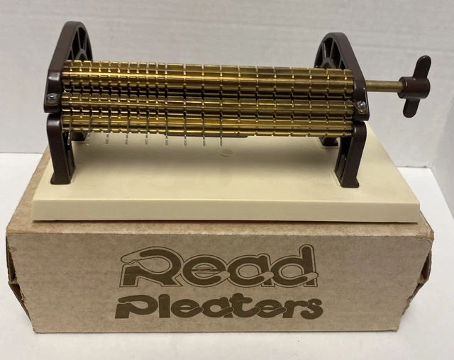 VINTAGE 16 ROW Read Pleater Smock Gathering Machine Instructions W/Xtra ...