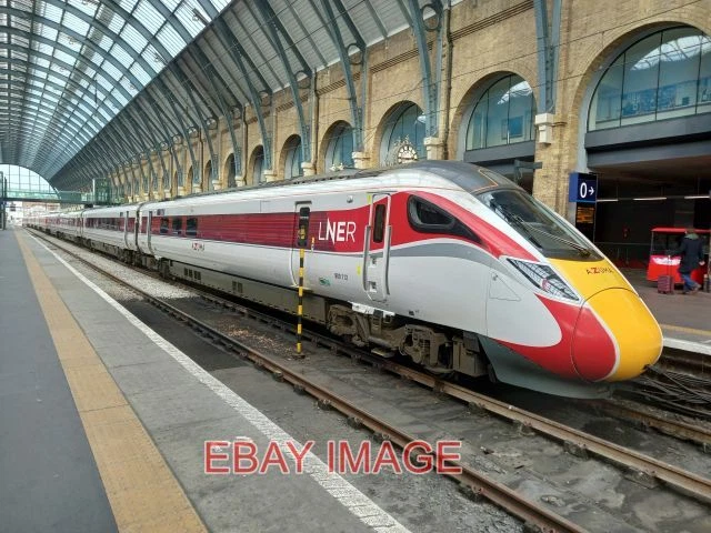 PHOTO CLASS 800/1 Azuma 9-Car Bmu No.800 112 Of Lner At Kings Cross . £ ...