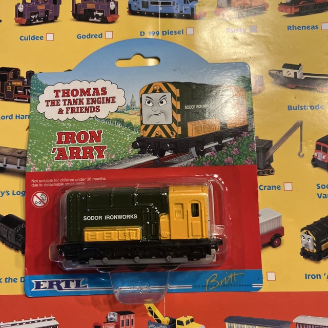 ERTL THOMAS THE Tank Engine And Friends - IRON ‘AREY- Sealed - new rare ...