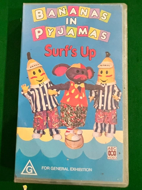 BANANAS IN PYJAMAS VHS - Surf’s Up - ABC For Kids 1995 VINTAGE Video ...