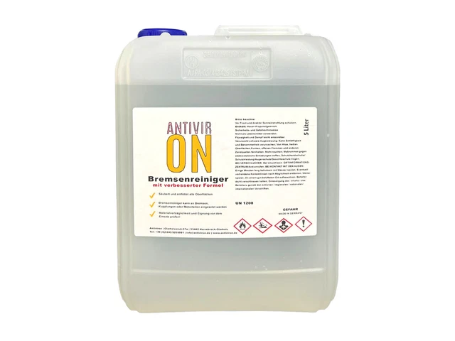 BRAKE CLEANER 5 l Removes Oil Grease Dust Pats Degreaser Polygard EUR ...