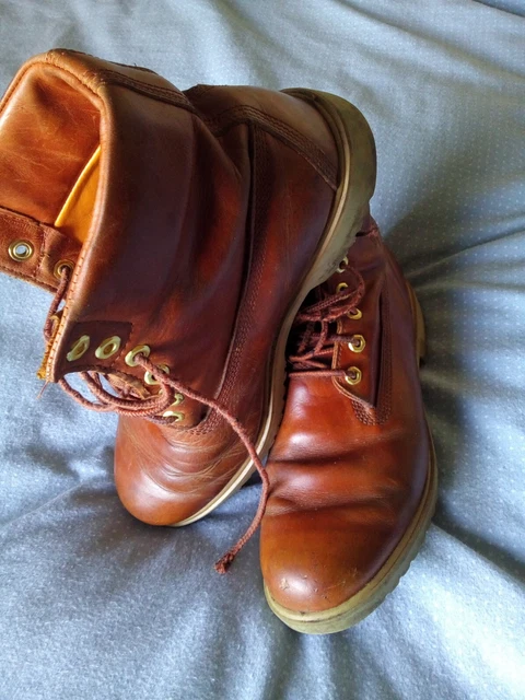 TIMBERLAND WATERPROOF CHUKKA Boots with a Great Worn In Patina Size 9 £ ...