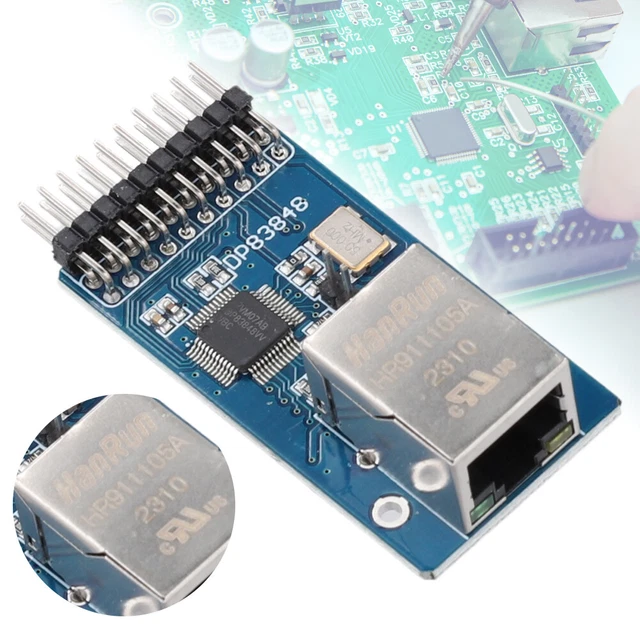 Dp83848 Ethernet Physical Transceiver Connector 10 100 Mb S Useful For
