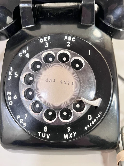 VTG STROMBERG-CARLSON 500 Series Black S-C500DQM Rotary Desk Phone £18. ...