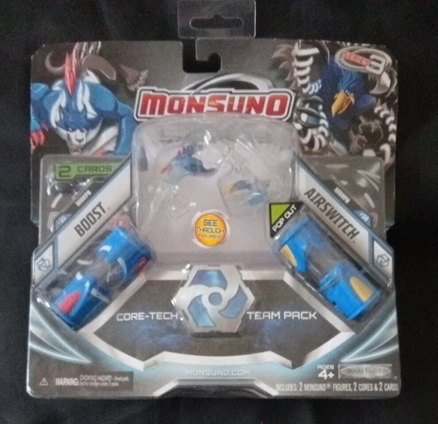GIOCHI PREZIOSI - Monsuno Battle Pack Core-Tech Team Pack : Boost et ...