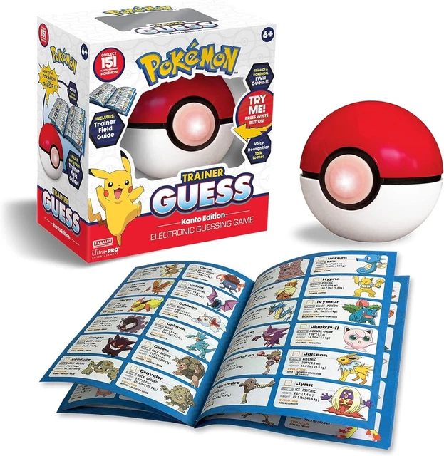 POKEMON SPHÈRE ORIGINAL Interactive Trainer Guess Jeu Electronique ...