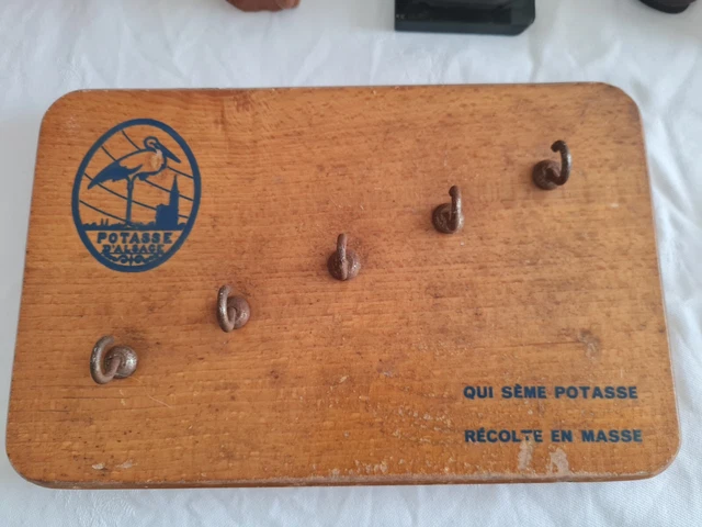 SUPPORT A CLEFS En Bois POTASSE D ALSACE EUR 40,00 - PicClick FR