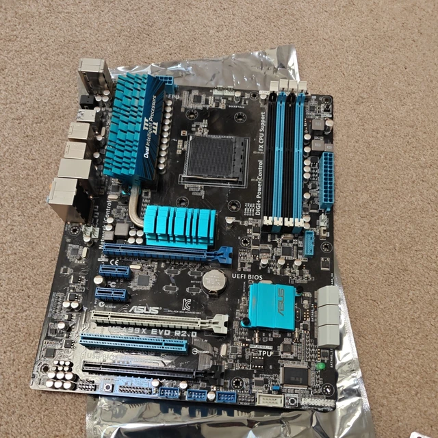 ASUS M5A99X EVO, Socket AM3+, AMD Motherboard £30.00 - PicClick UK