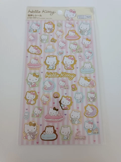 SANRIO JAPAN HELLO Kitty and Dear Daniel Stickers Sheet (20.5cm x 12cm ...