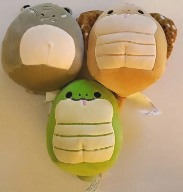 SQUISHMALLOW SET OF3/5& Amaila The Snake Hectico The Cobra Arthur The ...