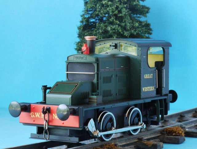 IXION IOD-GWR FOWLER O Gauge Gwr No1 Green 0-4-0 Diesel Loco Dcc ...