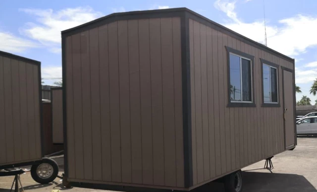 SOLID MOBILE OFFICE, Tiny House, Fix Office, Non A Container Or Flex ...