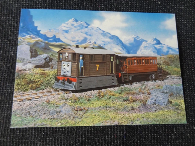 THOMAS THE TANK Engine Toby Postcard 1985 Talyllyn Abergnolwyn Tywyn PM ...