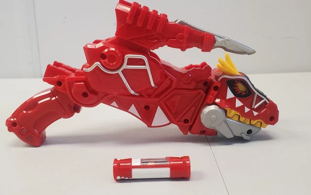 POWER RANGERS DINO Super Charge T-Rex Morpher Deluxe Gun Blaster 1 ...