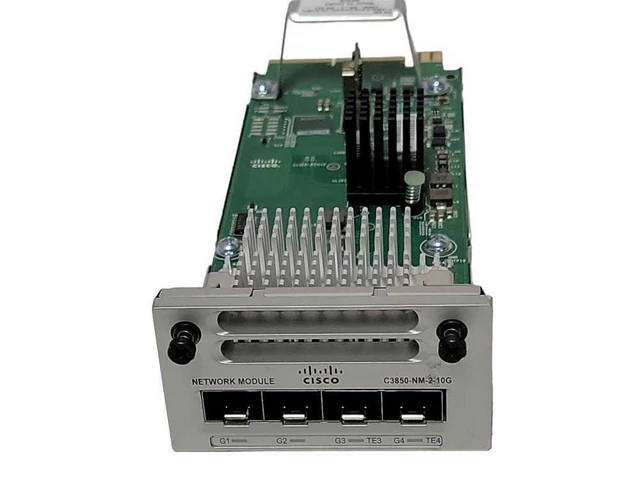 CISCO C3850-NM-2-10G 2-PORT Network Expansion Module for 3850 Series ...