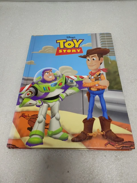 WALT DISNEY TOY STORY Storybook Hard Book 1996 Mouse Works Woody Buzz ...