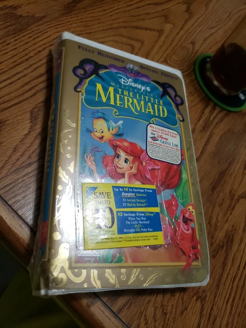 THE LITTLE MERMAID (VHS, Special Edition) Disneys Masterpiece Factory ...