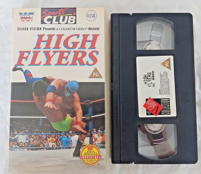 WWF HIGH FLYERS VHS video - Sports Club Edition - Tested! (WWE WCW AEW ...