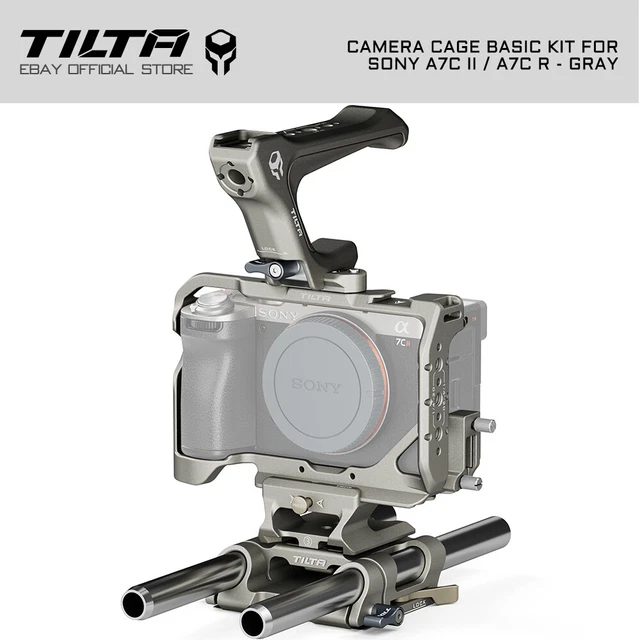TILTA CAMERA CAGE Rig Basic Kit Per Sony a7C II/a7C R Fotografie NATO ...
