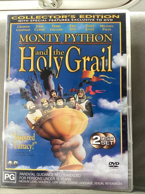 MONTY PYTHON AND the Holy Grail Collectors Edition 2 Discs $2.00 ...