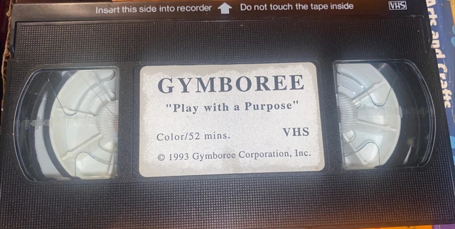 GYMBOREE PRESENTS PLAY With A Purpose 1993 VHS KIDS SUPER RARE! NO CASE ...