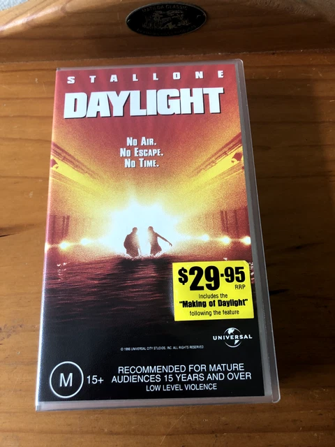DAYLIGHT VHS SYLVESTER Stallone PAL Format $18.95 - PicClick AU