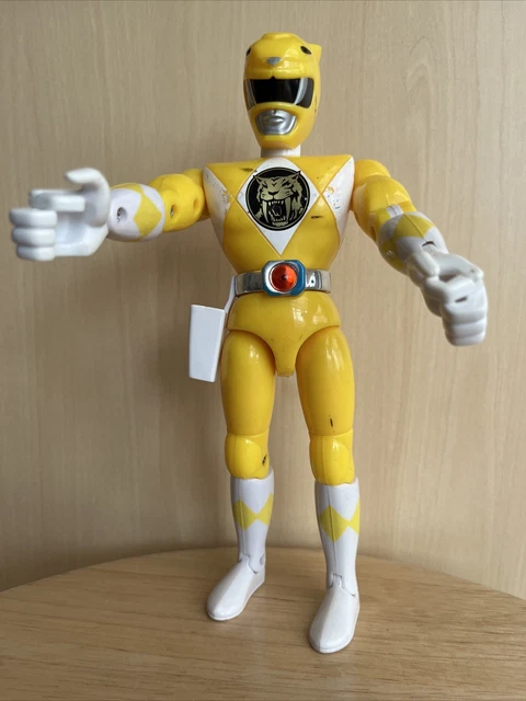 VINTAGE 1993 MIGHTY Morphin Power Rangers Trini Yellow Ranger Action ...