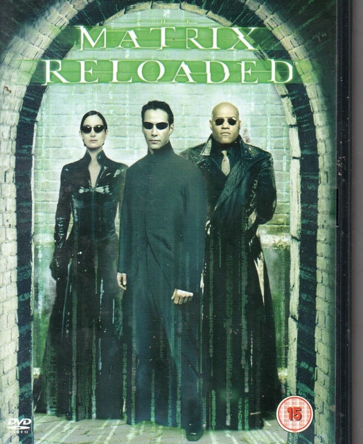 MATRIX RELOADED - Keanu Reeves, Laurence Fishburne - DVD £3.05 - PicClick UK