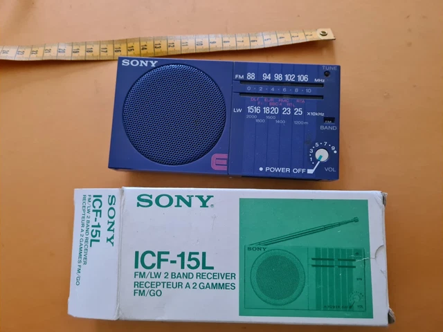 SONY - RADIO SONY ICF-15L Avec Sa Boite D'origine,fonctionne EUR 26,80 ...