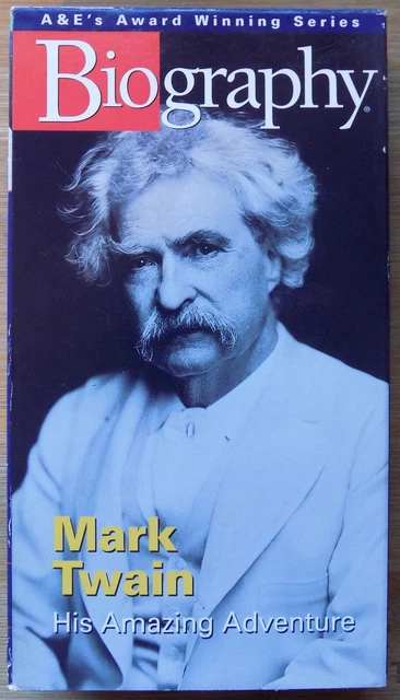 BIOGRAPHY: MARK TWAIN - VHS - His Amazing Adventures $11.00 - PicClick