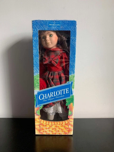 THE PROMENADE COLLECTION Porcelain Doll 'Charlotte' 40cm Vintage £10.00 ...