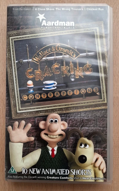 WALLACE AND GROMIT Cracking Contraptions - Aardman – VHS - 1994 - Rare ...