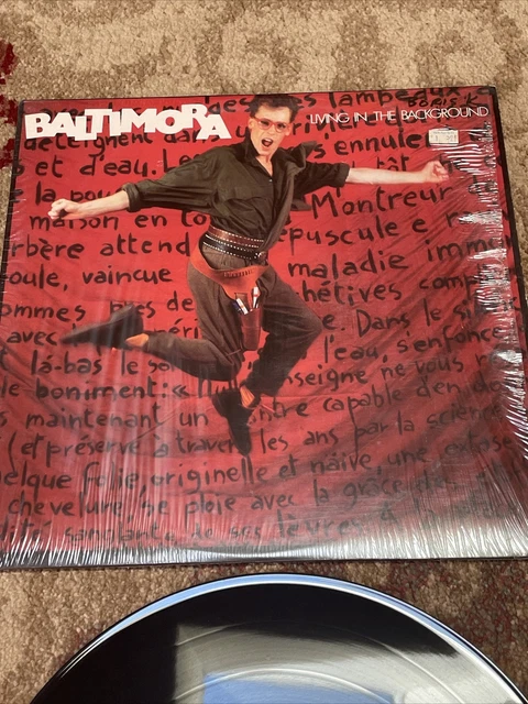 BALTIMORA LIVING IN The Background Record/Lp SQ-53020 In Shrink VG ...