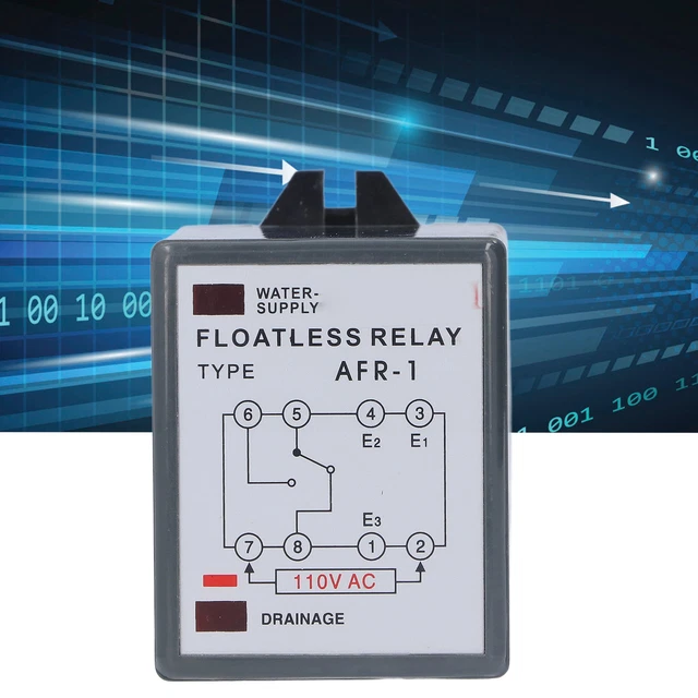 Liquid Level Controller Floatless Relay Water Level Switch Ac 110v Afr‑1 Hel £13 49 Picclick Uk